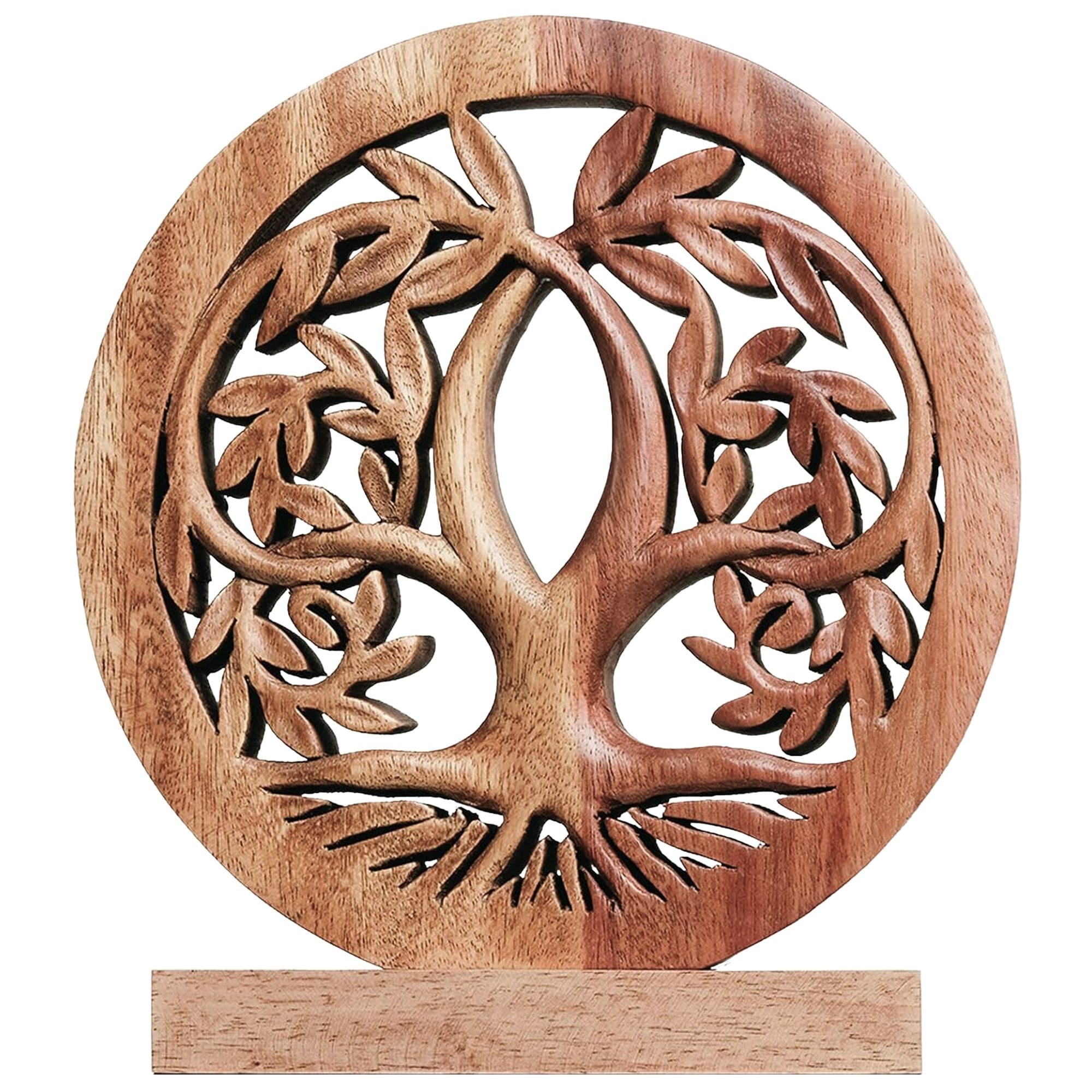 Decozen Tree of Life Acacia Wood Sculpture Gifts for Mom and Mothers ...