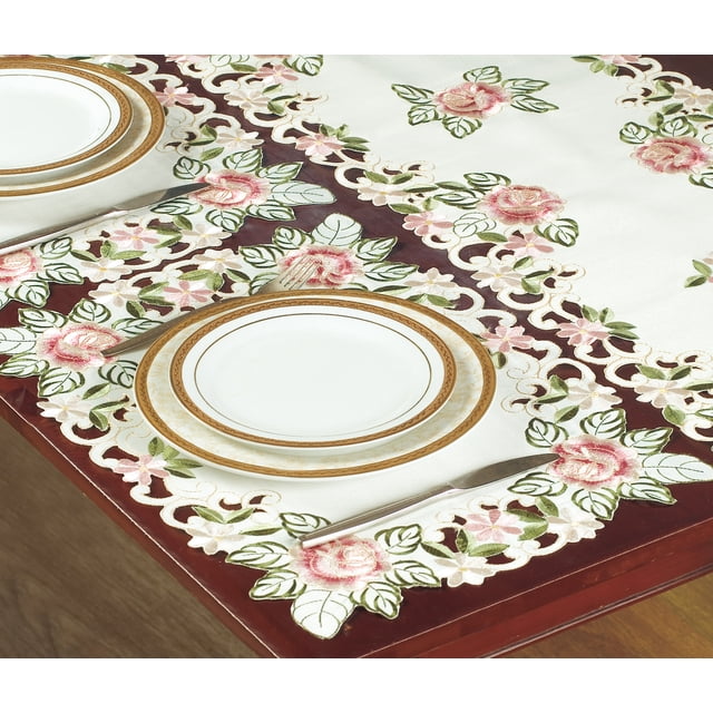 Decozen Dining Table Linen Placemats Set of 6, Beige, 14x20 inches ...