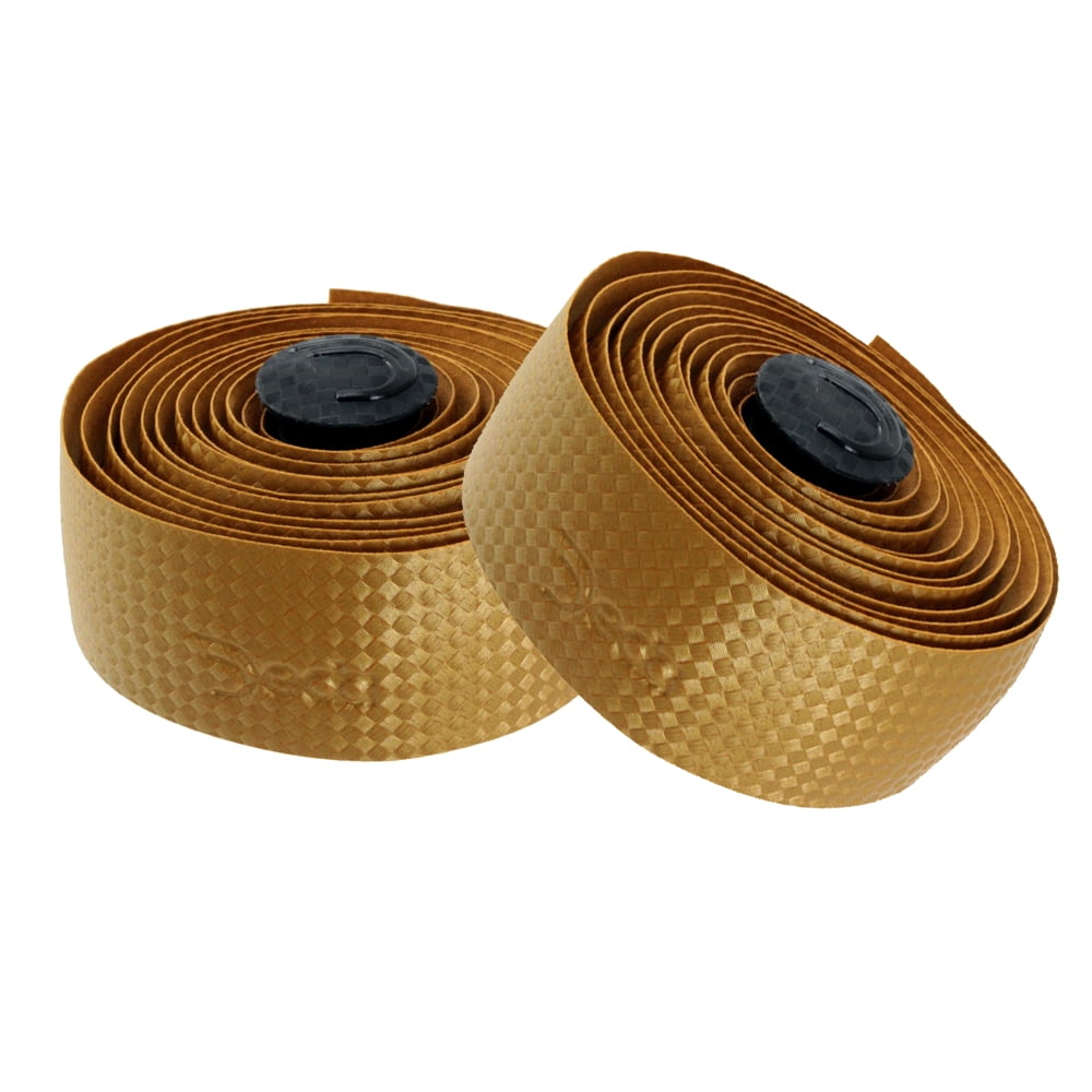 Deda Elementi Logo Bicycle Handlebar Tape GOLD CARBON Road Fixed ...