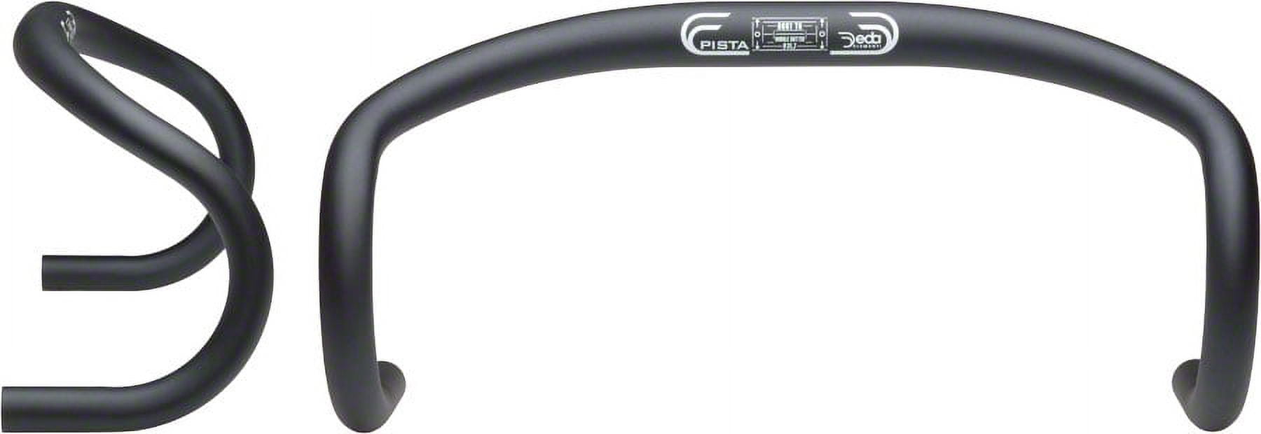 Deda Elementi Pista Track Drop Handlebar 31.7mm Clamp 42cm Reach Black ...