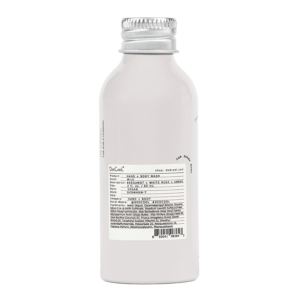 Dedcool Milk Hand + Body Wash - 2oz-Mini 2oz-Mini - Walmart.com