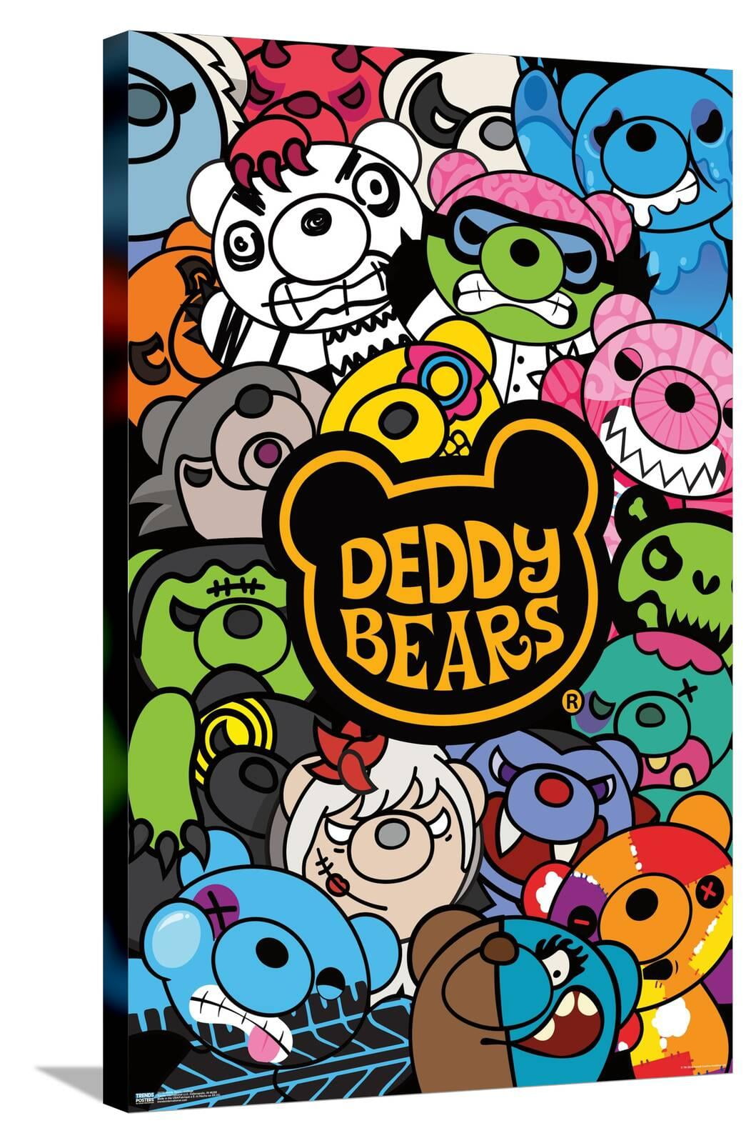 Deddy Bears - Collage Canvas Wall Poster, 22.375" x 34" - Walmart.com