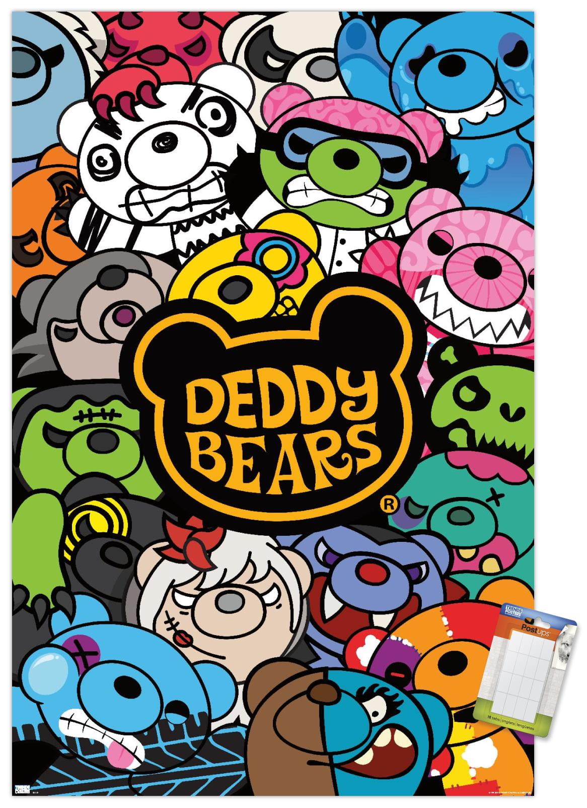 Deddy Bears - Collage Wall Poster, 14.725" x 22.375" - Walmart.com