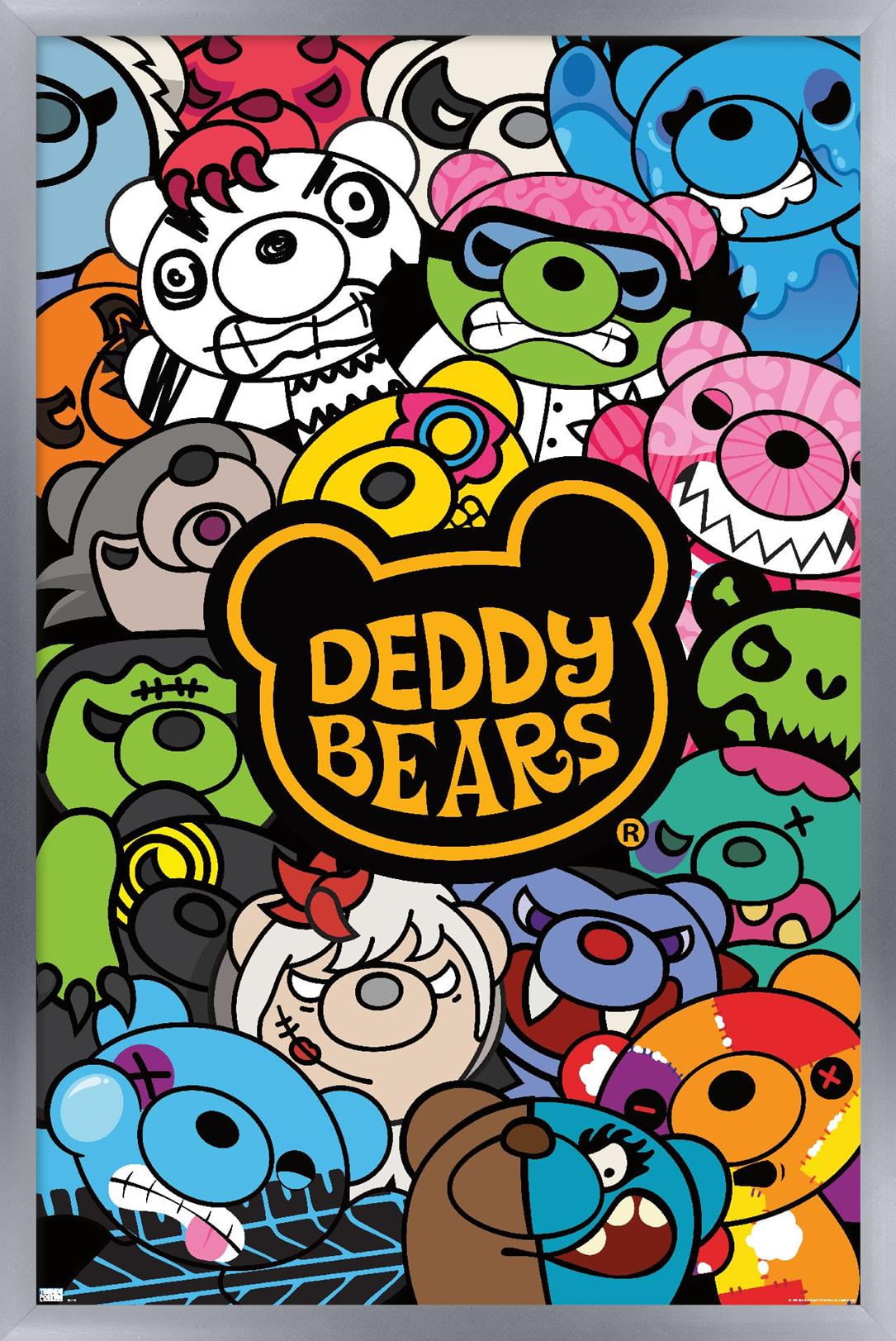 Deddy Bears - Collage Wall Poster, 22.375" x 34" Framed - Walmart.com