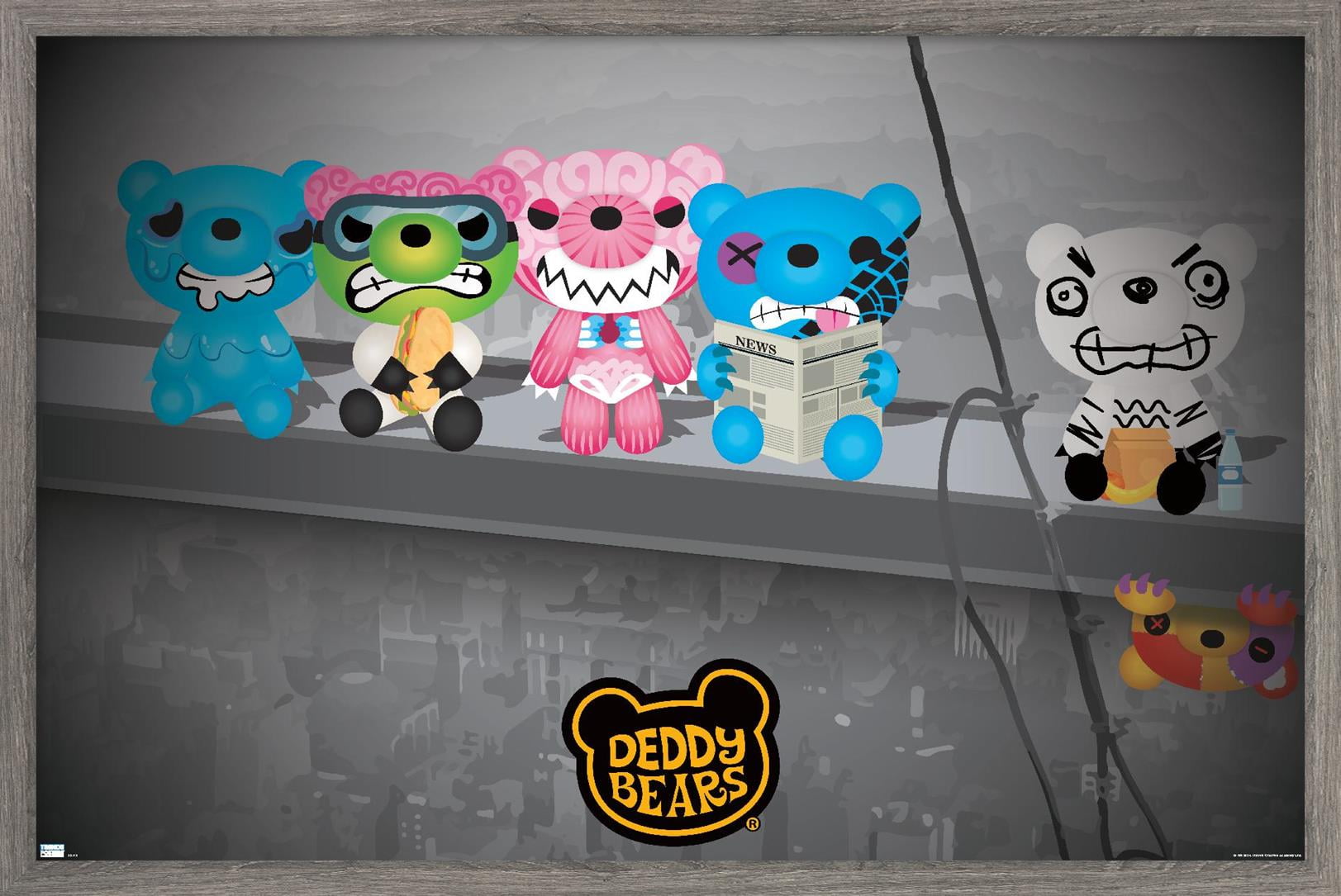 Deddy Bears - Lunch On A Skyscraper Wall Poster, 14.725" x 22.375 ...