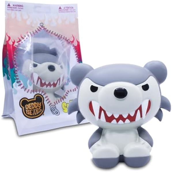 Deddy Bears Mega SquishMe 7″ Howler Wolf Bear – Officially Licensed ...
