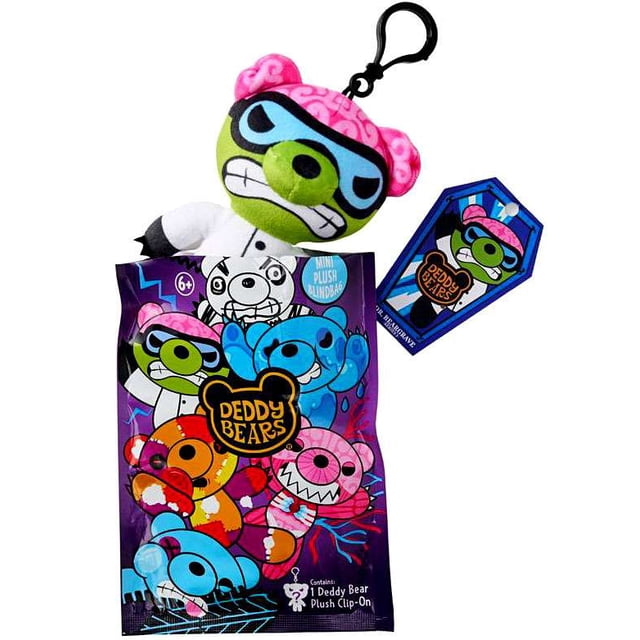 Deddy Bears Plush Clip-On Series 3 Mystery Pack (1 RANDOM Figure ...