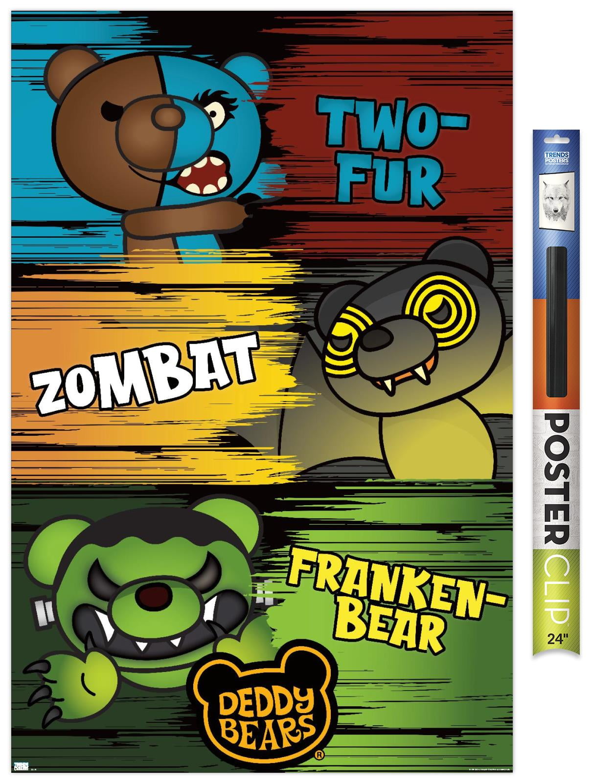 Deddy Bears - Trio Wall Poster, 22.375" x 34" - Walmart.com