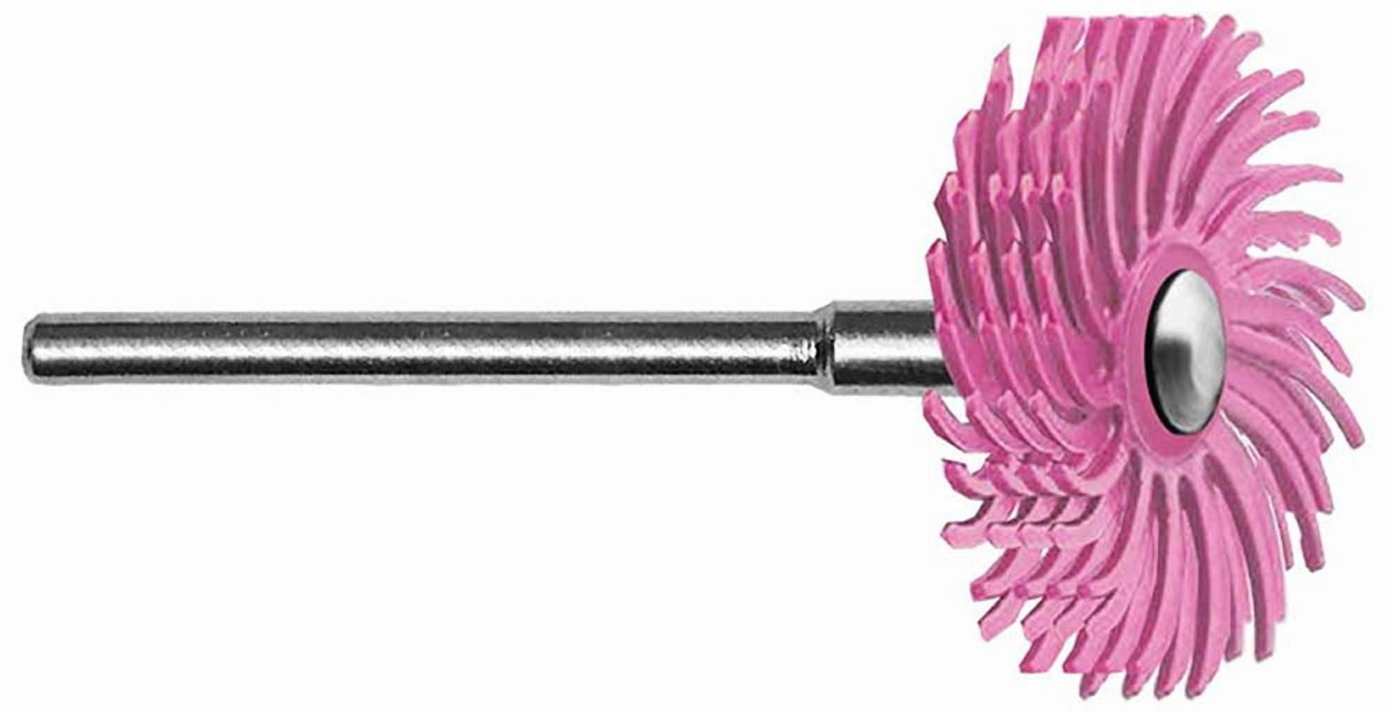 Dedeco Sunburst Radial Bristle Discs 6-Pack - 7/8" Curved 4-Ply Mounted ...