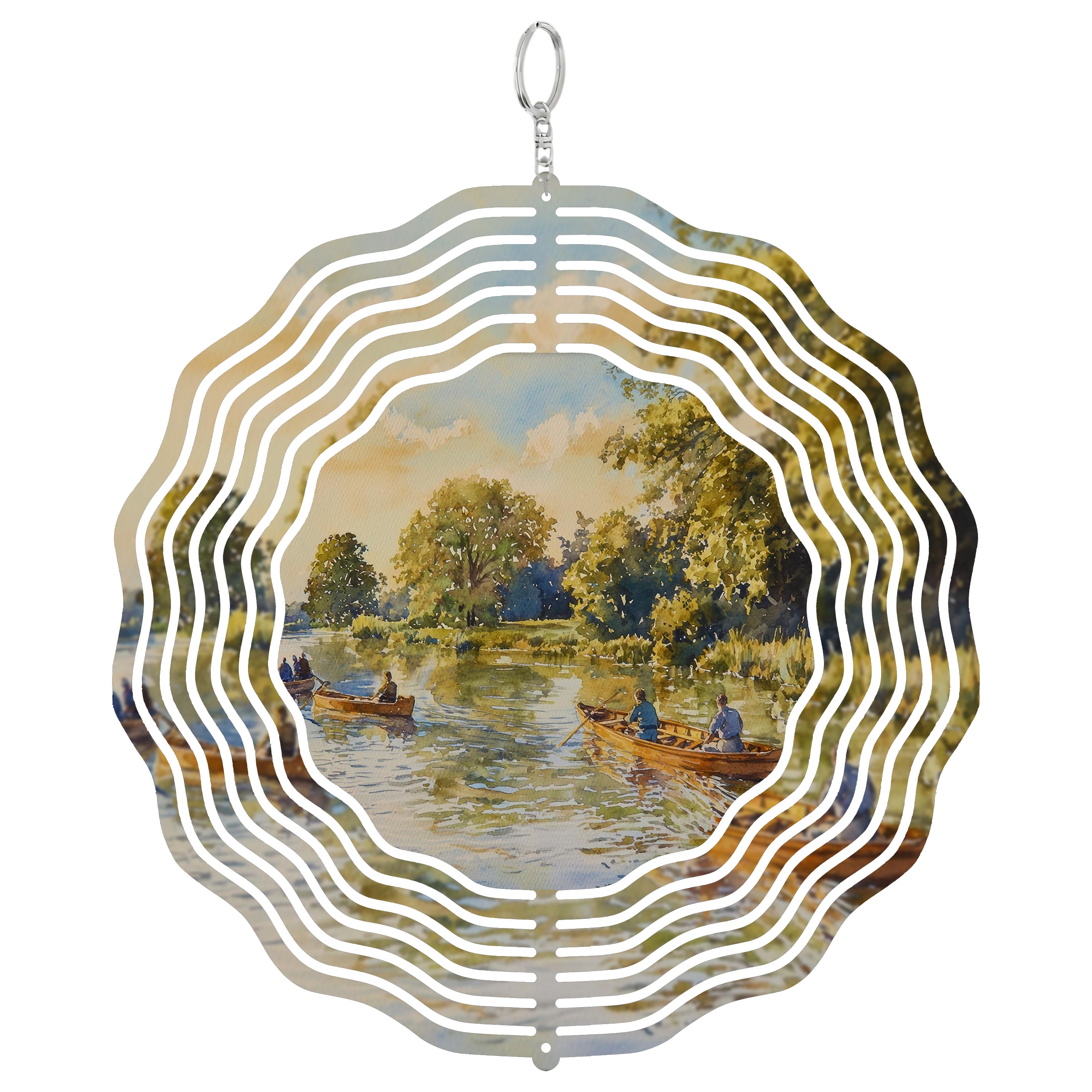 Dedham Vale Constable Country 3D Wind Spinner Stainless Steel Kinetic ...