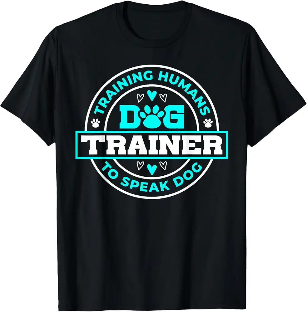 Dedicated Dog Trainer Cool Canine Handling Trainer Inspired Art Unisex ...