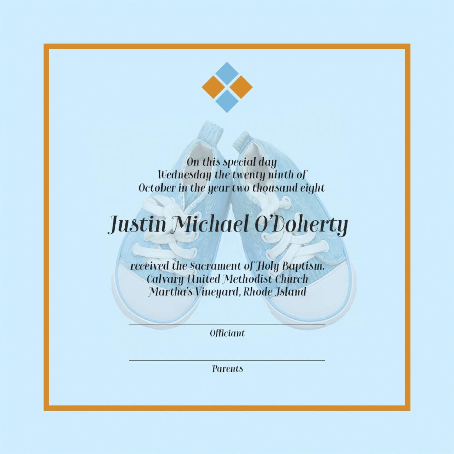 Dedication, Baptism | Personalized Print, Wall Decor - Shoes - Walmart.com