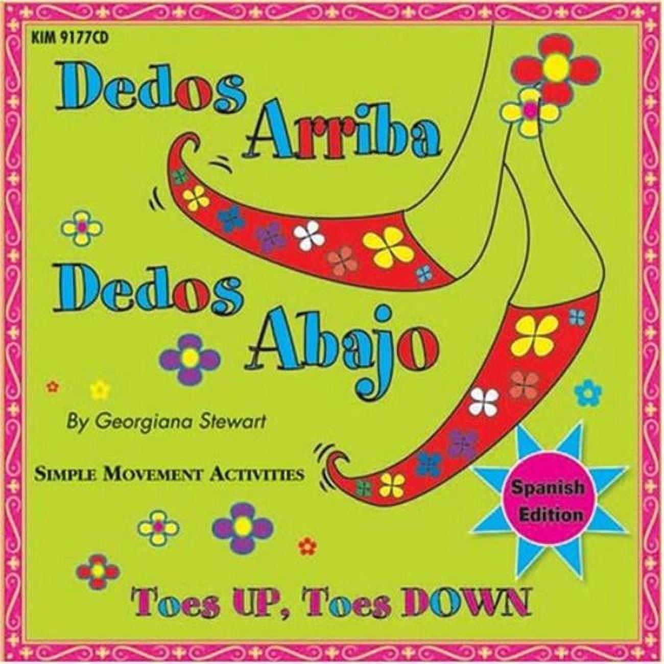 Dedos Arriba, Dedos Abajo Song CD for PK to 1st Grade - Walmart.com