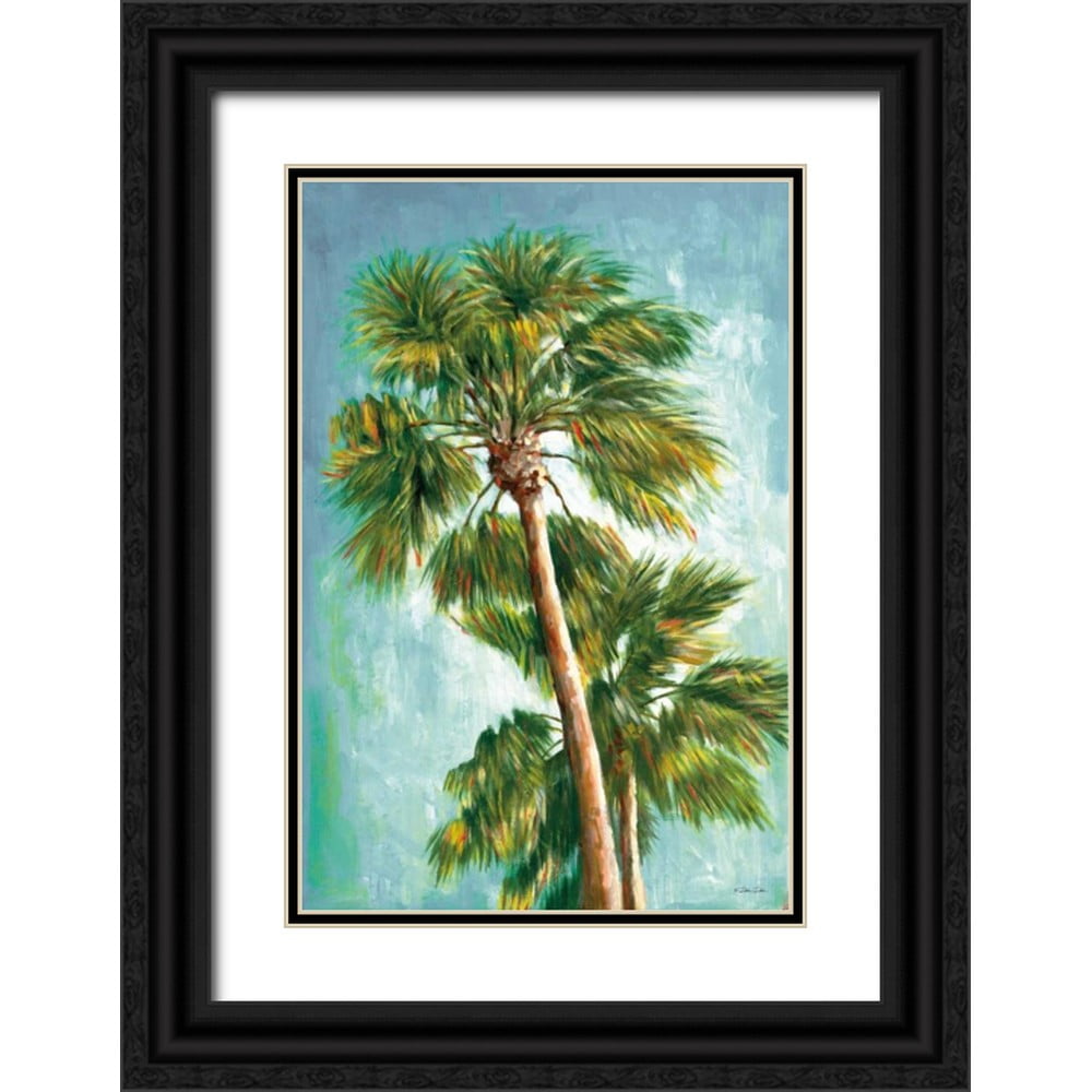 Dee Dee 11x14 Black Ornate Wood Framed with Double Matting Museum Art ...