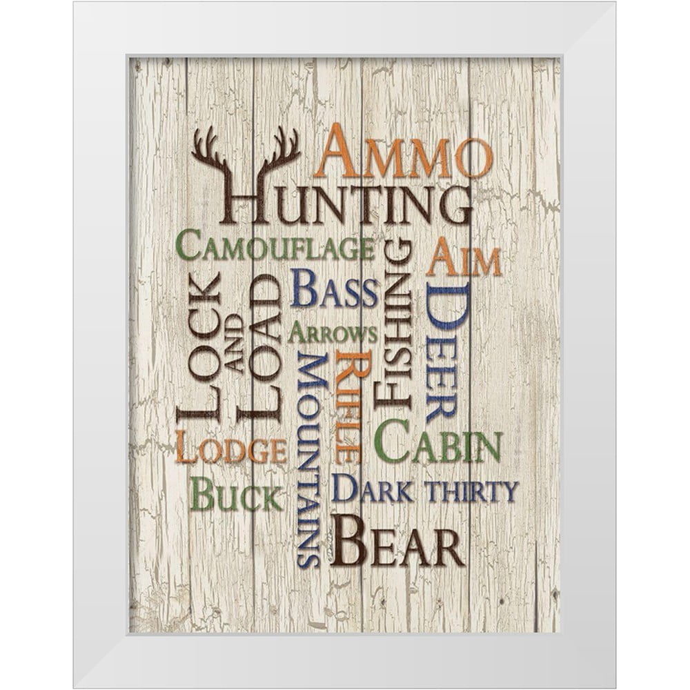 Dee Dee 12x14 White Modern Wood Framed Museum Art Print Titled ...