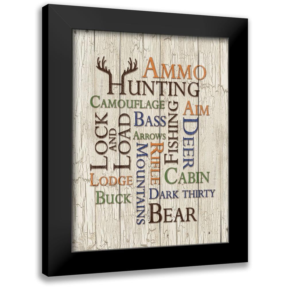 Dee Dee 15x18 Black Modern Framed Museum Art Print Titled - Hunting ...