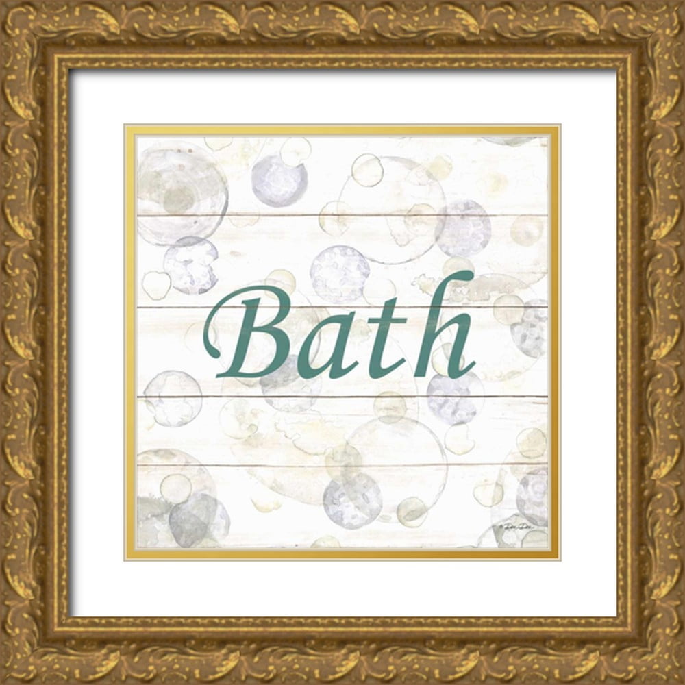 Dee Dee 20x20 Gold Ornate Wood Framed with Double Matting Museum Art ...