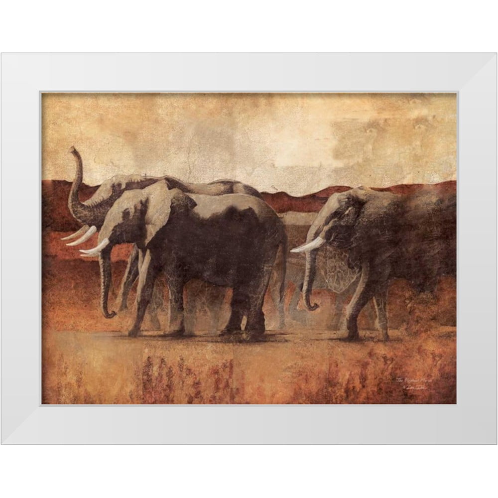 Dee Dee 24x19 White Modern Wood Framed Museum Art Print Titled - The ...