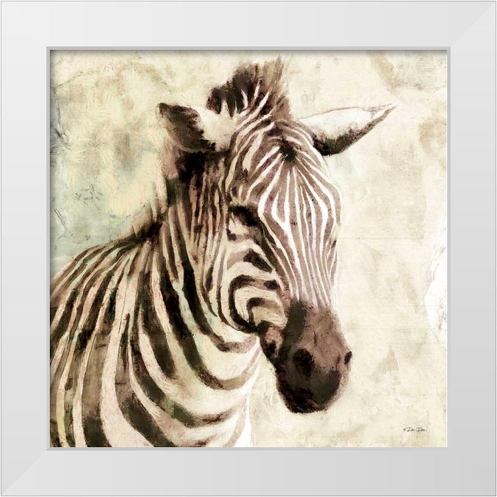 Dee Dee 26x26 White Modern Wood Framed Museum Art Print Titled - The ...
