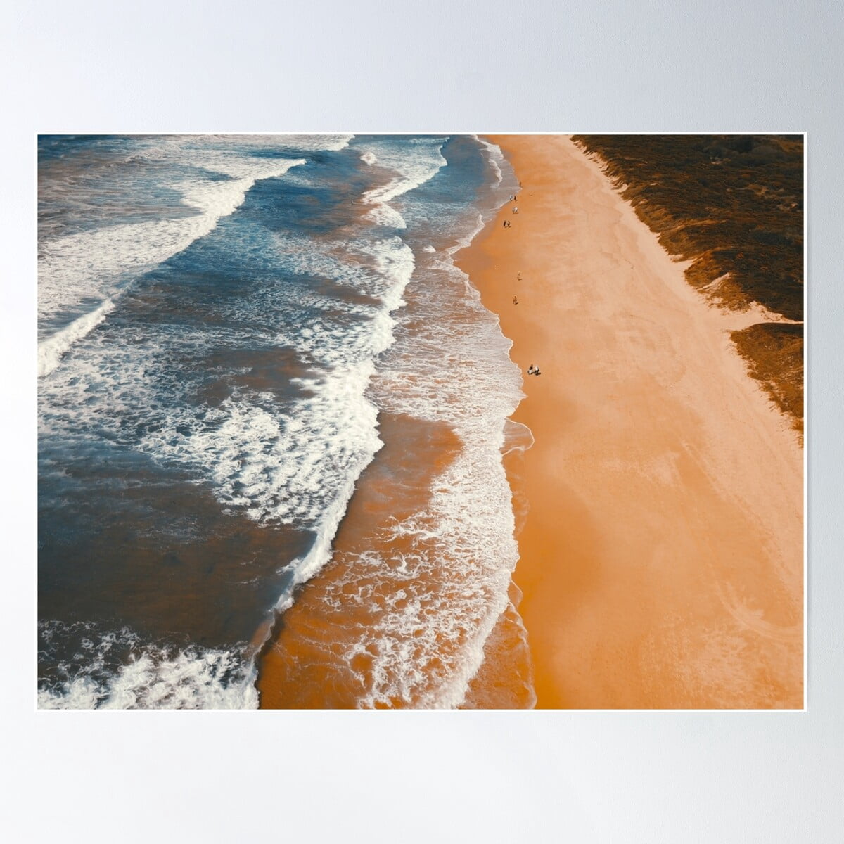 Dee Why Beach Sydney Australia | Aerial Poster Wall Art, Modern Wall ...