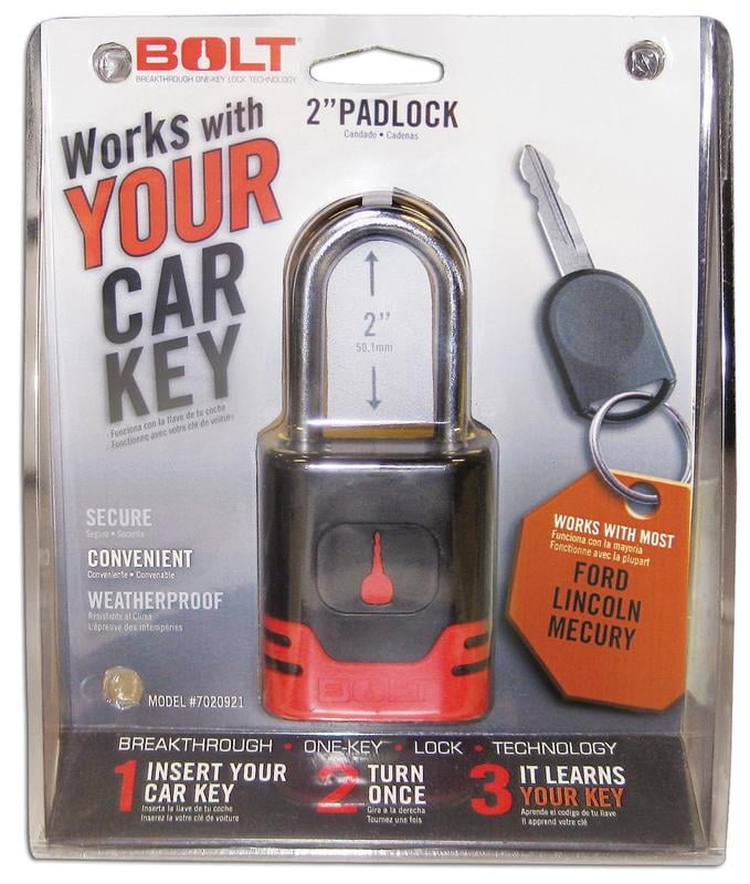 Dee Zee 7018519 Bolt Padlock, 9/32 in Dia x 2 in W - Walmart.com