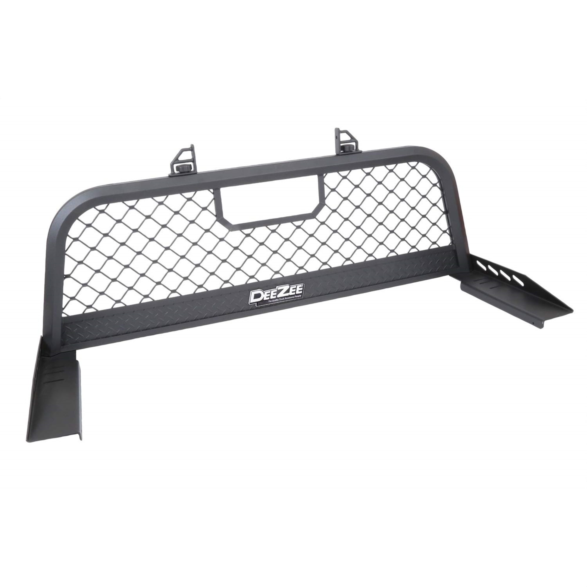 Dee Zee DZ95058RTB Cab Rack; Textured Black; Aluminum; Heavy Duty Ultra ...