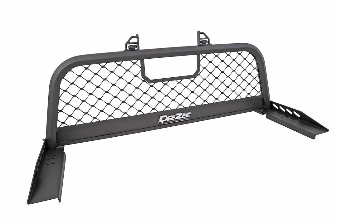 Dee Zee DZ95072RTB Texture Black Aluminum Mesh Cab Rack Fits select ...