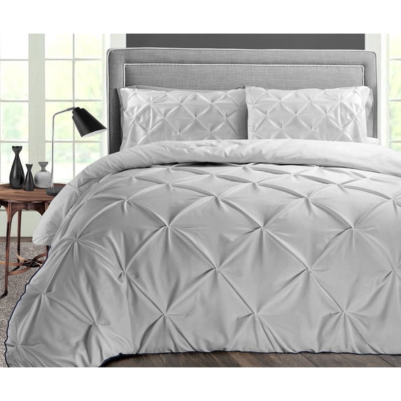 Dee's Collection Full/Queen 3pc Microfiber Comforter with Matching ...