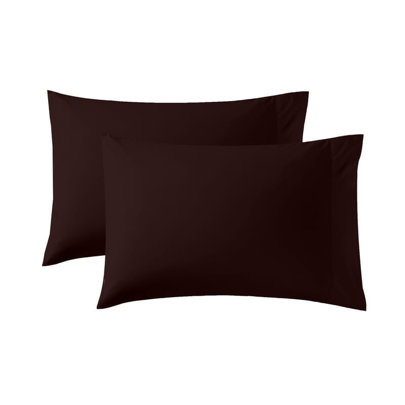 Dee's Collection Set of 2 Pillowcase Set 100% Egyptian Cotton 600 TC ...