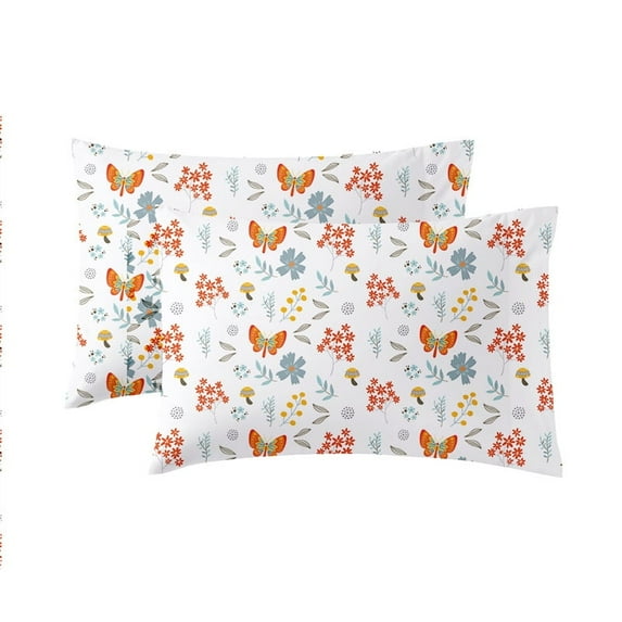 Dee's Collection Set of 2 Pillowcase Set 100% Egyptian Cotton 600 TC Premium Bedding (Rainforest ...