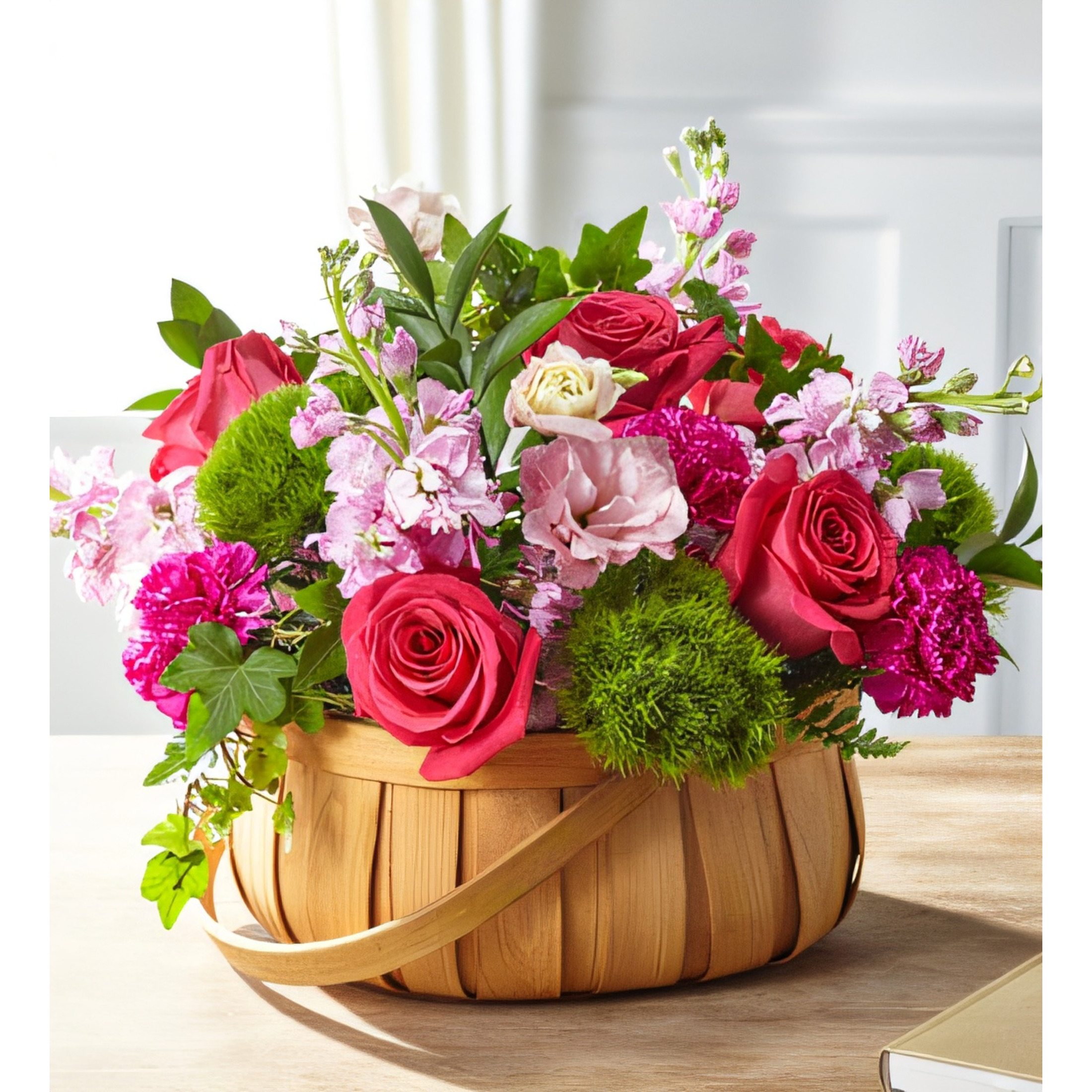 Dee's Florist & Designs . Radiance in Bloom Basket - Better - Walmart.com