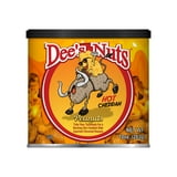Dee's Nuts Peanuts, Hot Cheddar Flavor, 10 oz Canister - Walmart.com