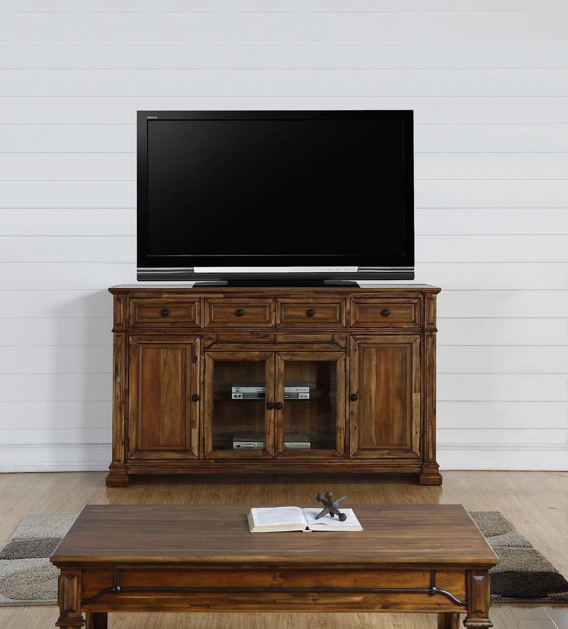 DeeHome Bridgevine Home Barclay 72 inch TV Stand Console, No Assembly ...