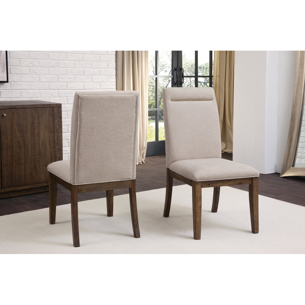 DeeHome Garland - Side Chair (Set of 2) - Dark Brown - Walmart.com