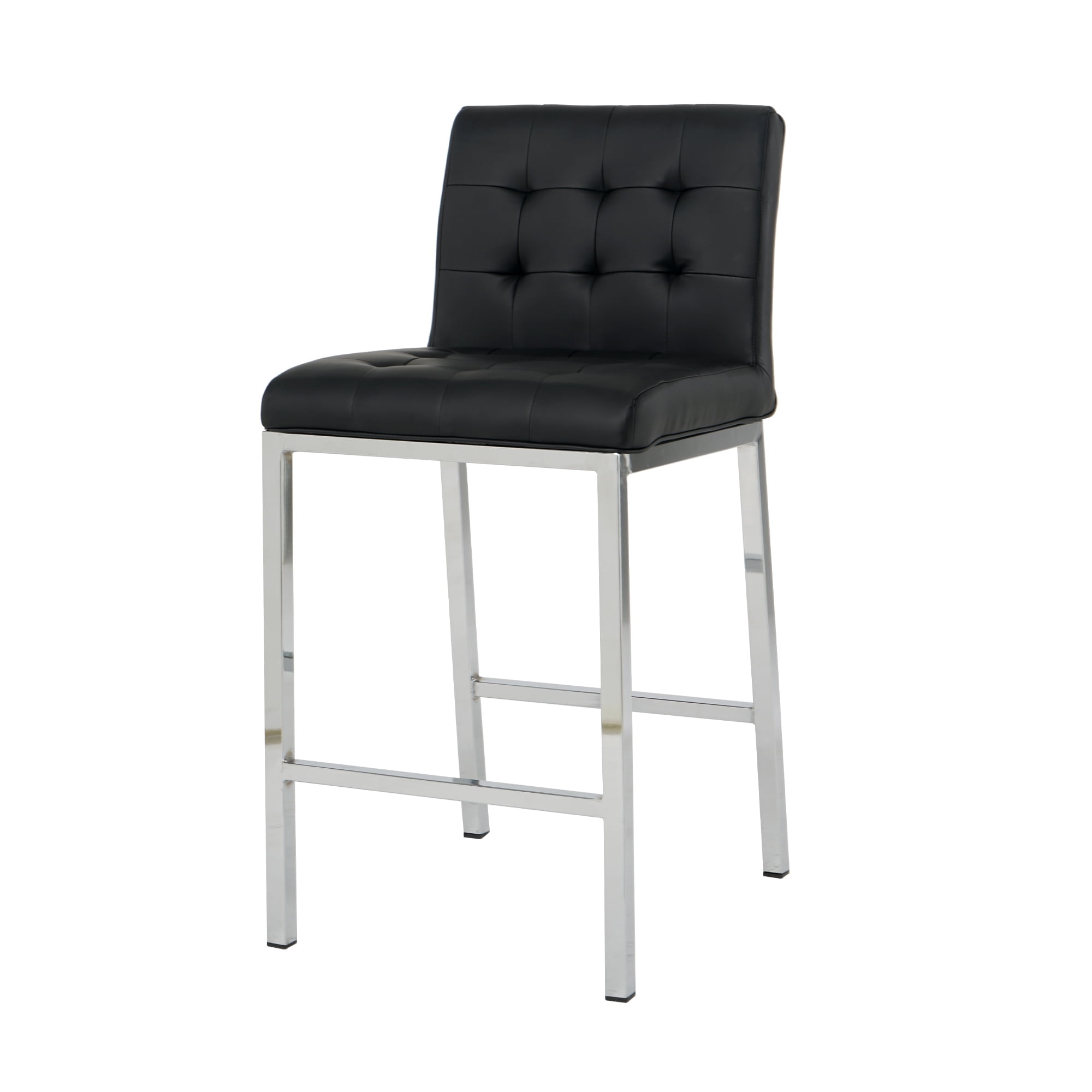 DeeHome Modern Design High Counter Stool Electroplated leg Kitchen ...