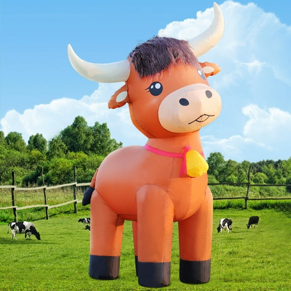 Christmas Cow Inflatables