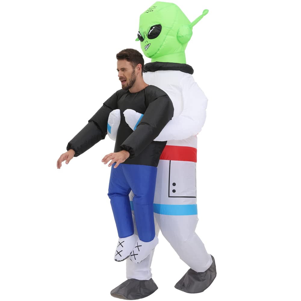 DeeKom Alien Inflatable Unisex Fancy-Dress Costume for Adults, Teens ...