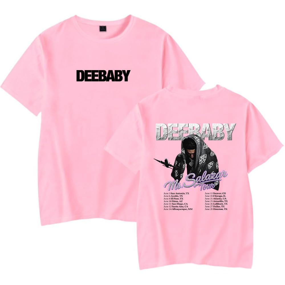 Deebaby Ms Salazar Tour Men's and women's pure cotton short sleeved ...