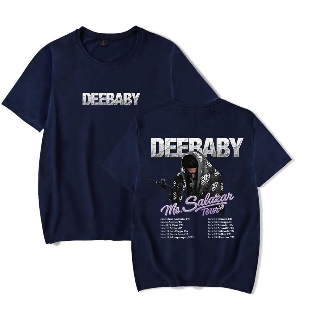 Deebaby Ms Salazar Tour T-Shirt Unisex Short Sleeve Round Neck Tee ...