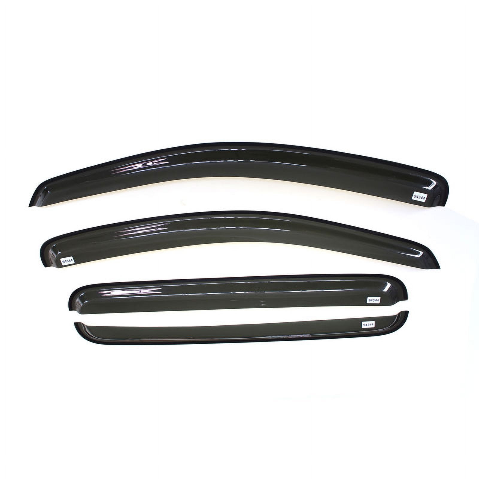 Deebior NI60 4Pcs Side Window Wind Deflector Outside Mount Style Nice ...