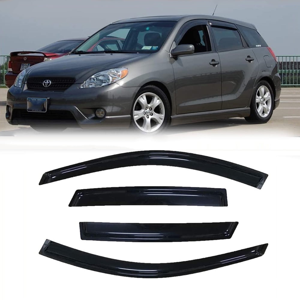 Deebior94455 Original Side Window Wind Deflector,4pc Outside Mount ...