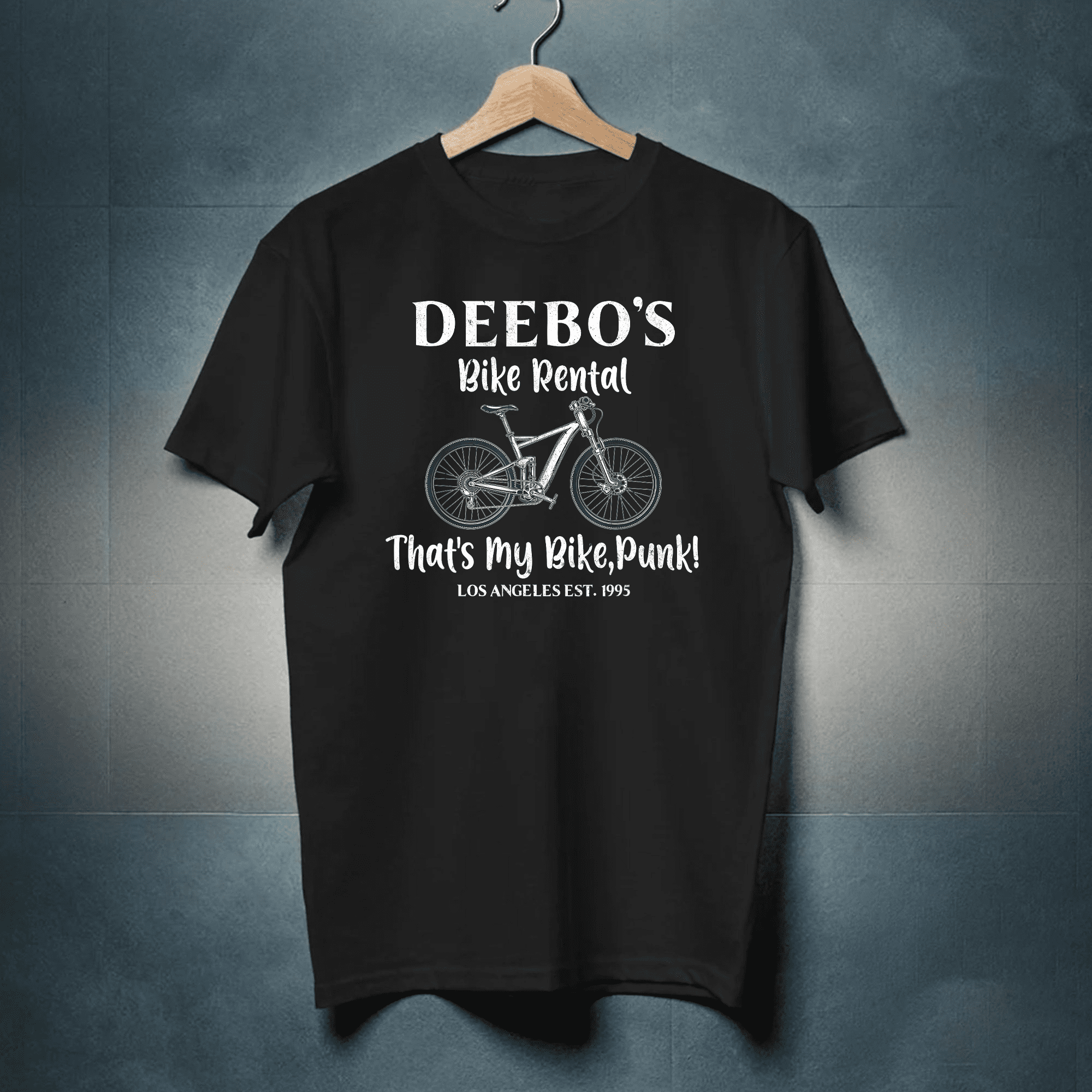 Deebo Bike Rental That’s My Bike Punk Funny Movie Quote Humor Unisex T-Shirt up to 5XL - Walmart.com