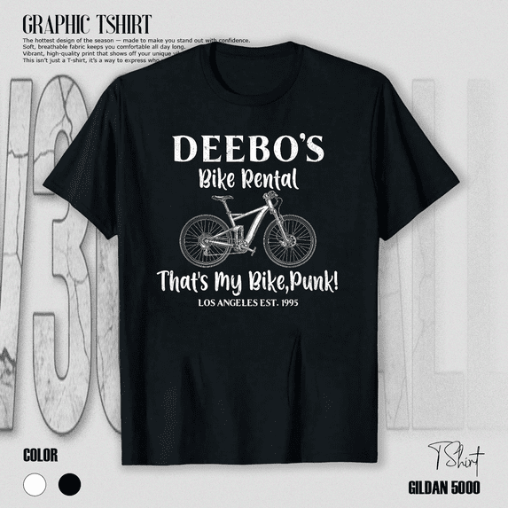 Deebo My Bike Punk Funny Movie Quote Classic Comedy Meme Art Unisex T-Shirt V11439, up to size ...