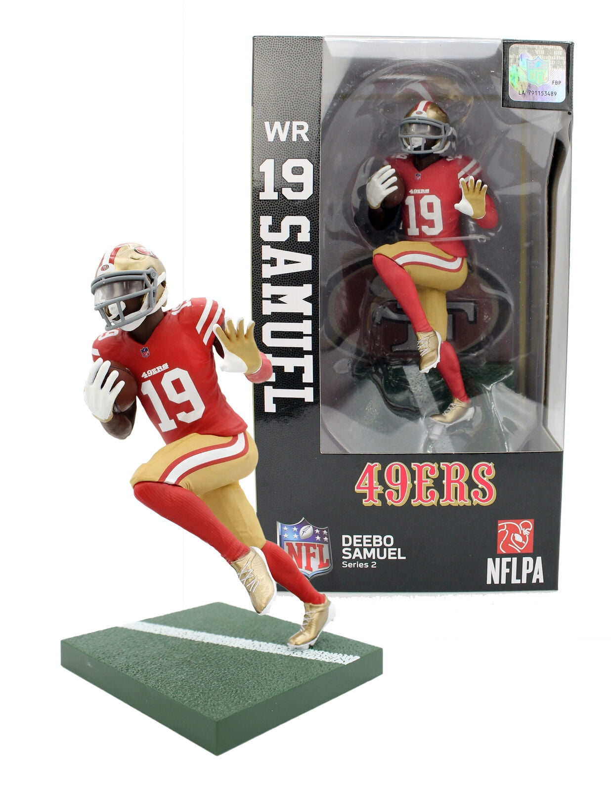 Imports Dragon Deebo Samuel San Fran 49ers NFL Series 2 Collectible ...