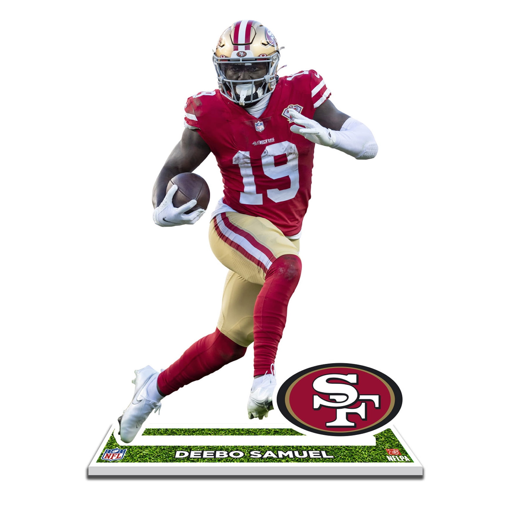 Deebo Samuel Sr San Francisco 49ers 12'' Player Standee Desktop Display ...