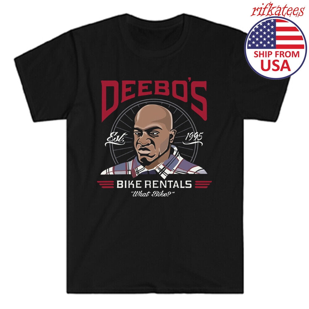 Deebo's Bike Rentals Est. 1995 Friday Movie Men's Black T-Shirt Size S to 5XL - Walmart.com