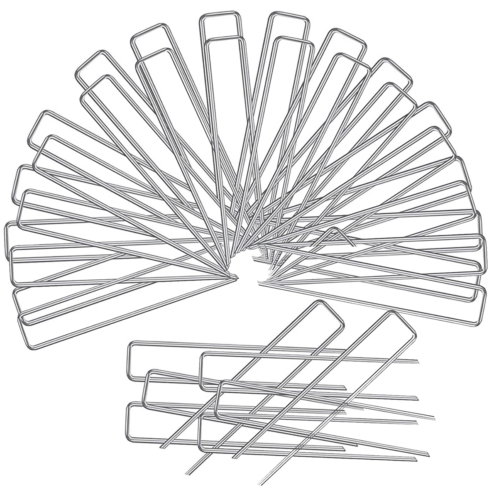 Deeceymbur 100PCS Lawn & Garden Weed Control Pins – 5.9x1.2in ...