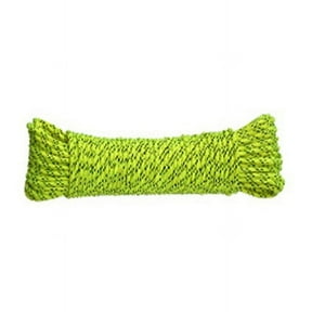 65FT Safety Climbing Rappelling Escape Rope 3300lbs Static Rock ...
