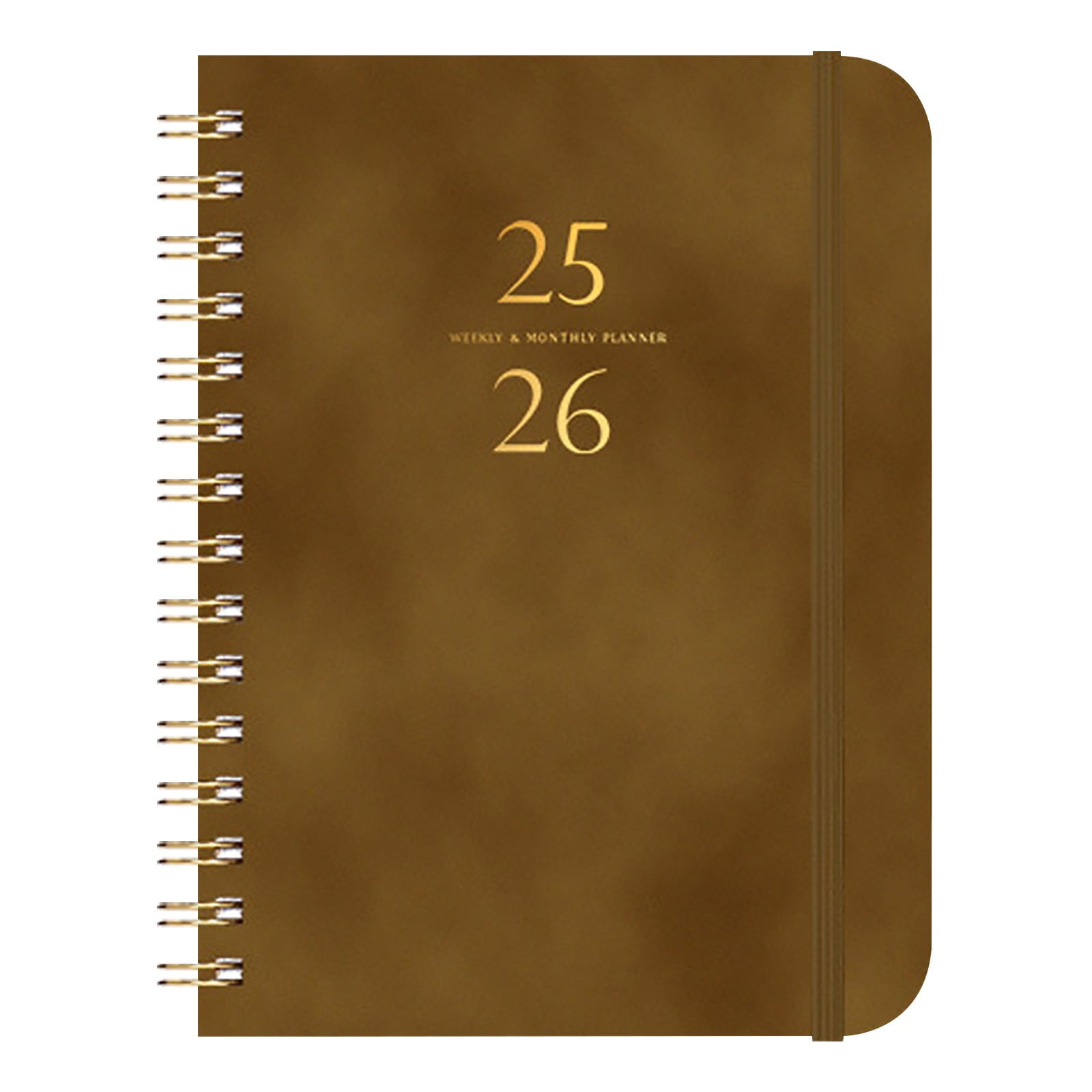 Deeceymbur 2025 Schedule Book A5 Plan Book Coil Book Leather Strap ...