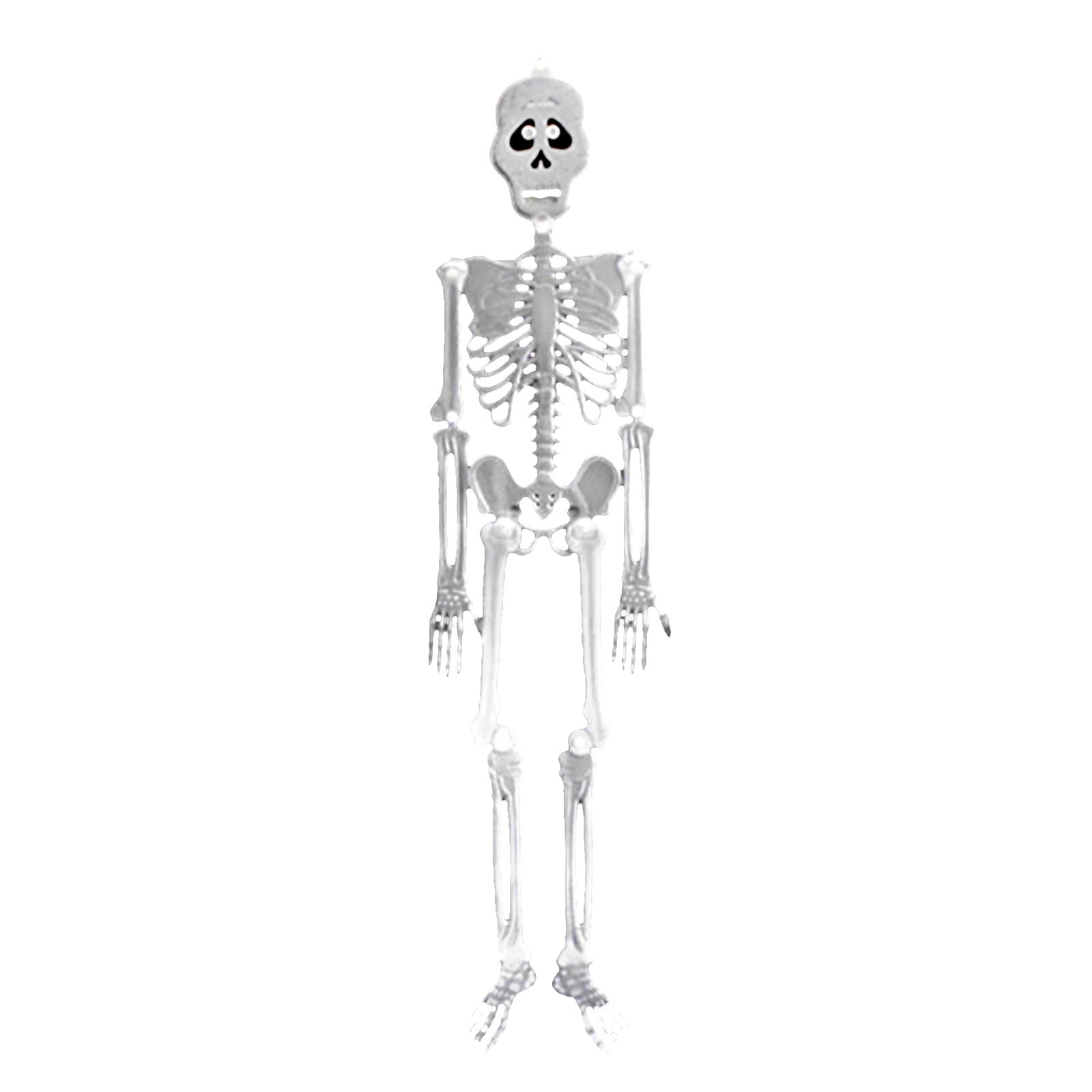 Deeceymbur Luminous Skull Skeleton Body Toy Scary Halloween Prop for ...